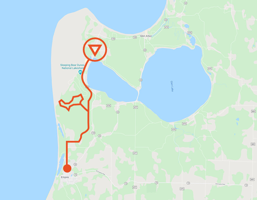 Sleeping Bear Heritage Trail Bike Tours & Rentals | Sleeping Bear ...